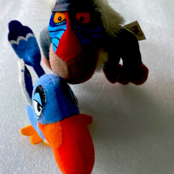 Toys | 1998 Mcdonalds Lion King 2 Happy Meal Plush Rafiki Zira Pumba ...